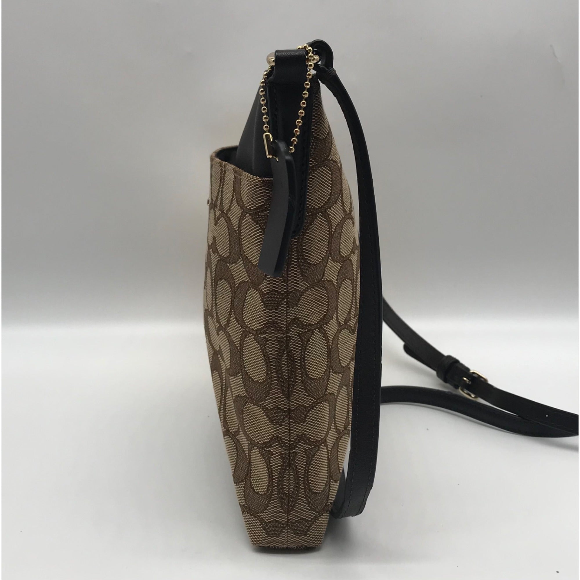 Coach Signature Canvas North South Swingpack 52576 – One Purse